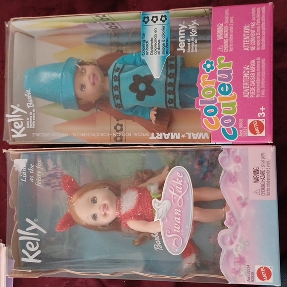 Mattel | Toys | Barbie Kelly Dolls Lot Of 2 | Poshmark
